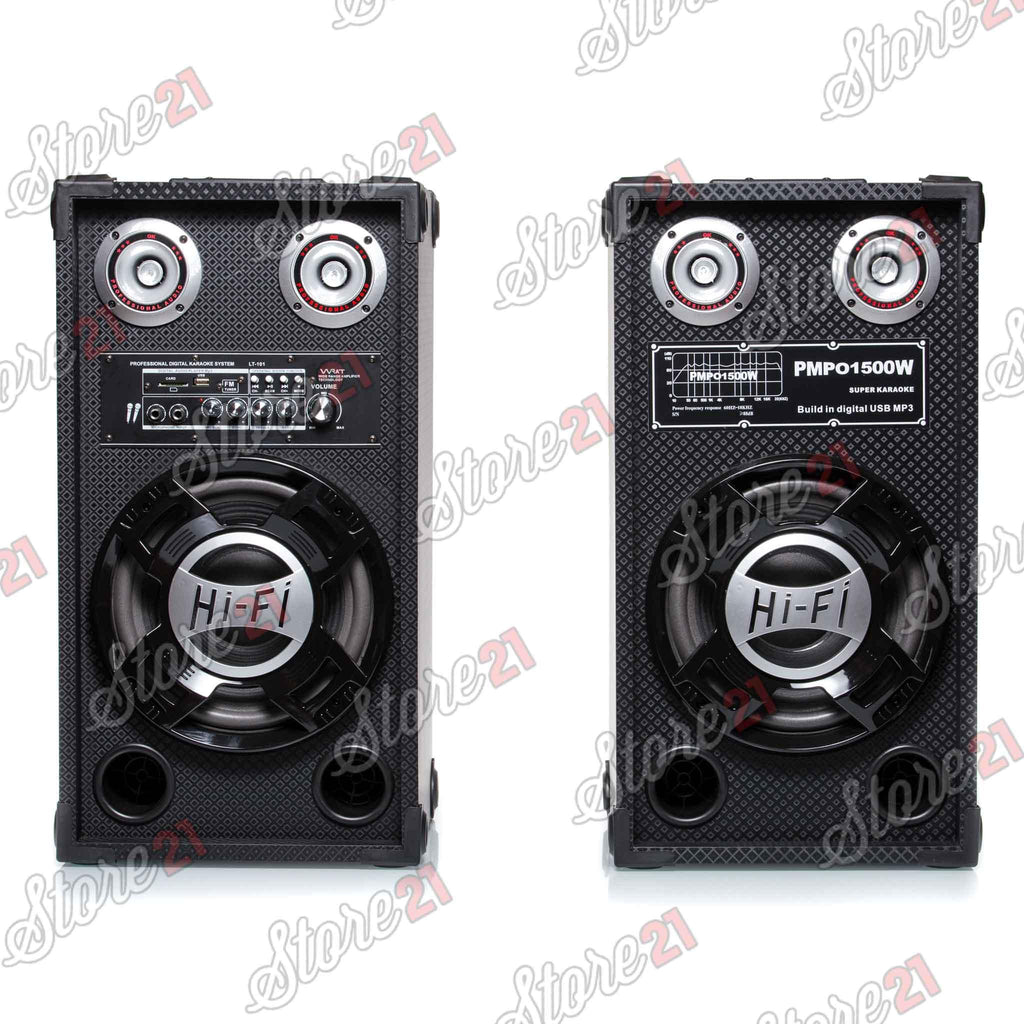 Set boxe Activ Super Bass, cu AMPLIFICATOR, multifunctional (inclusiv